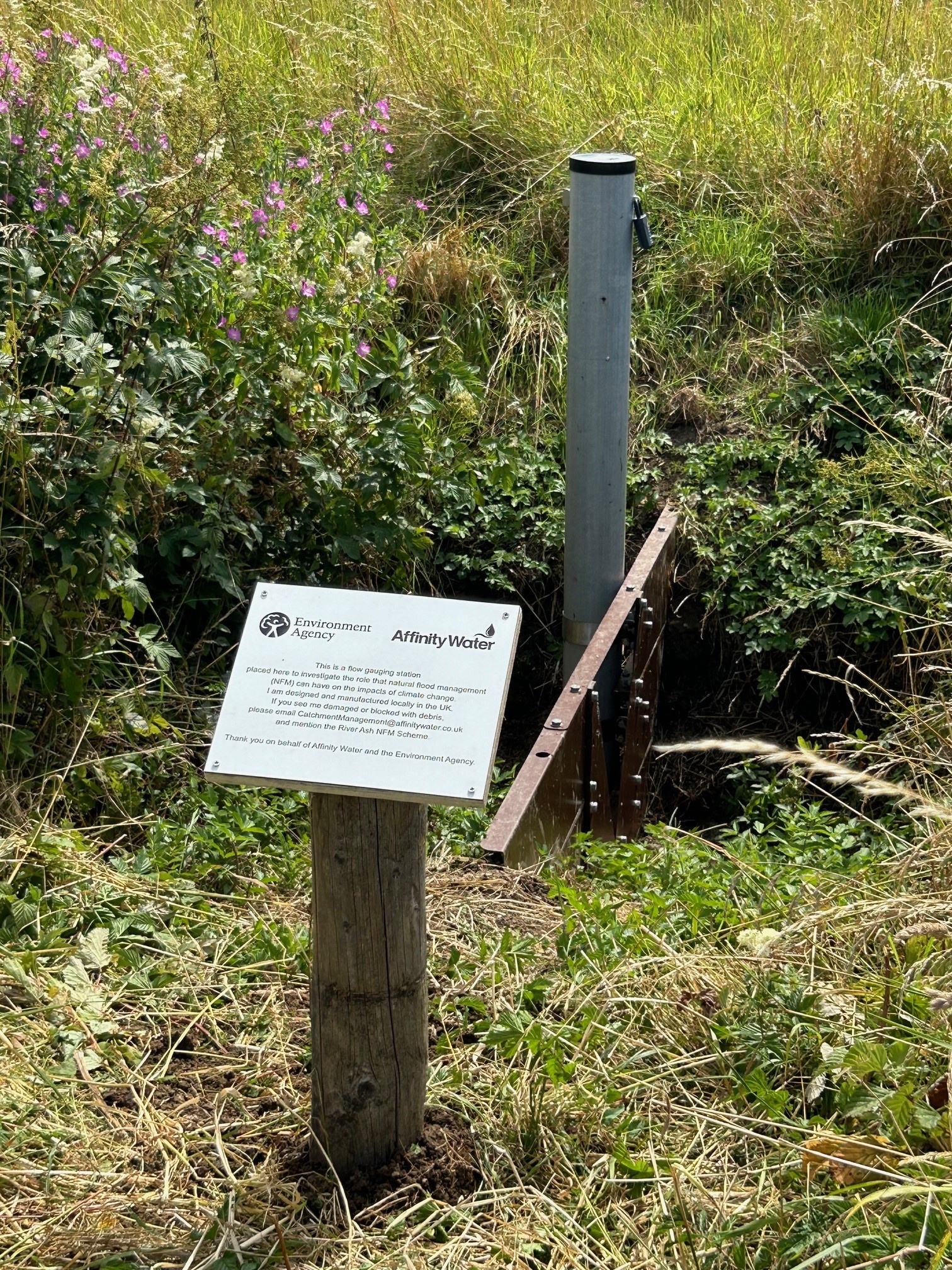 Flood Reduction NFM Scheme Retrofit Flow Monitoring – Radio Data Networks